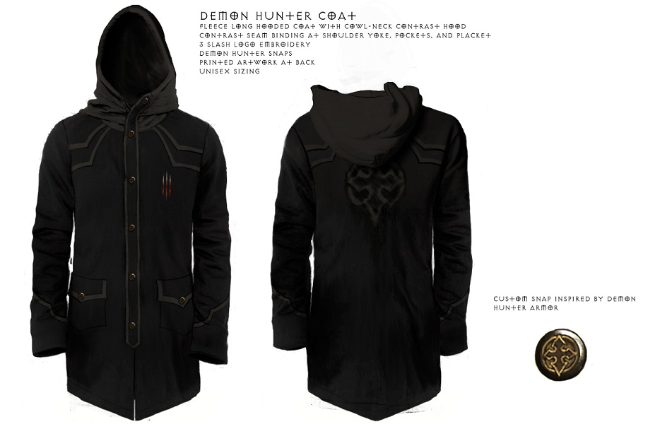 Demon Hunter szövetkabát - Diablo 3 Hungary