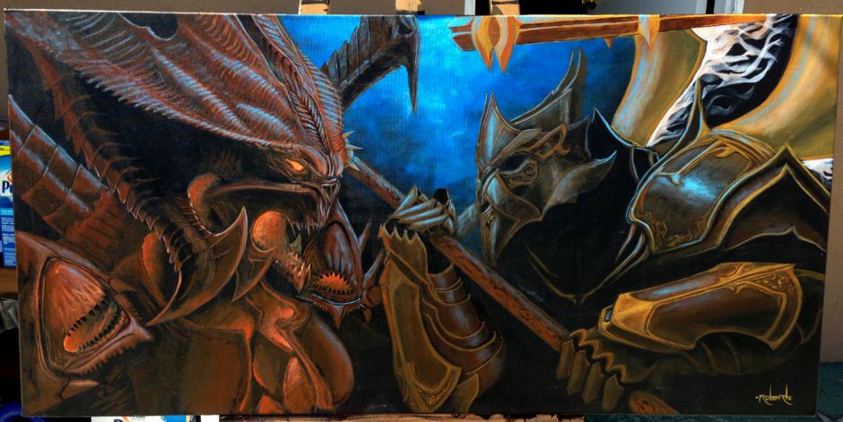 Imperius vs Diablo Fan Art - Diablo 3 Hungary
